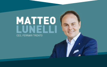 Matteo Lunelli, CEO of Ferrari Trento and President of Fondazione ...
